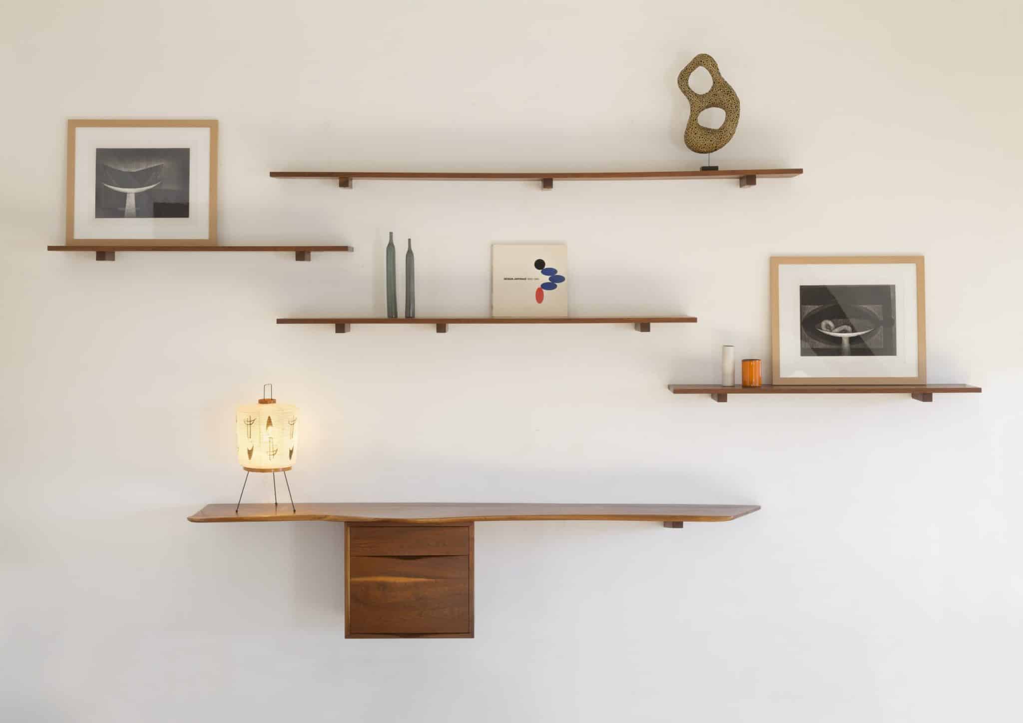 Flying desk & four shelves | WA Design Gallery
