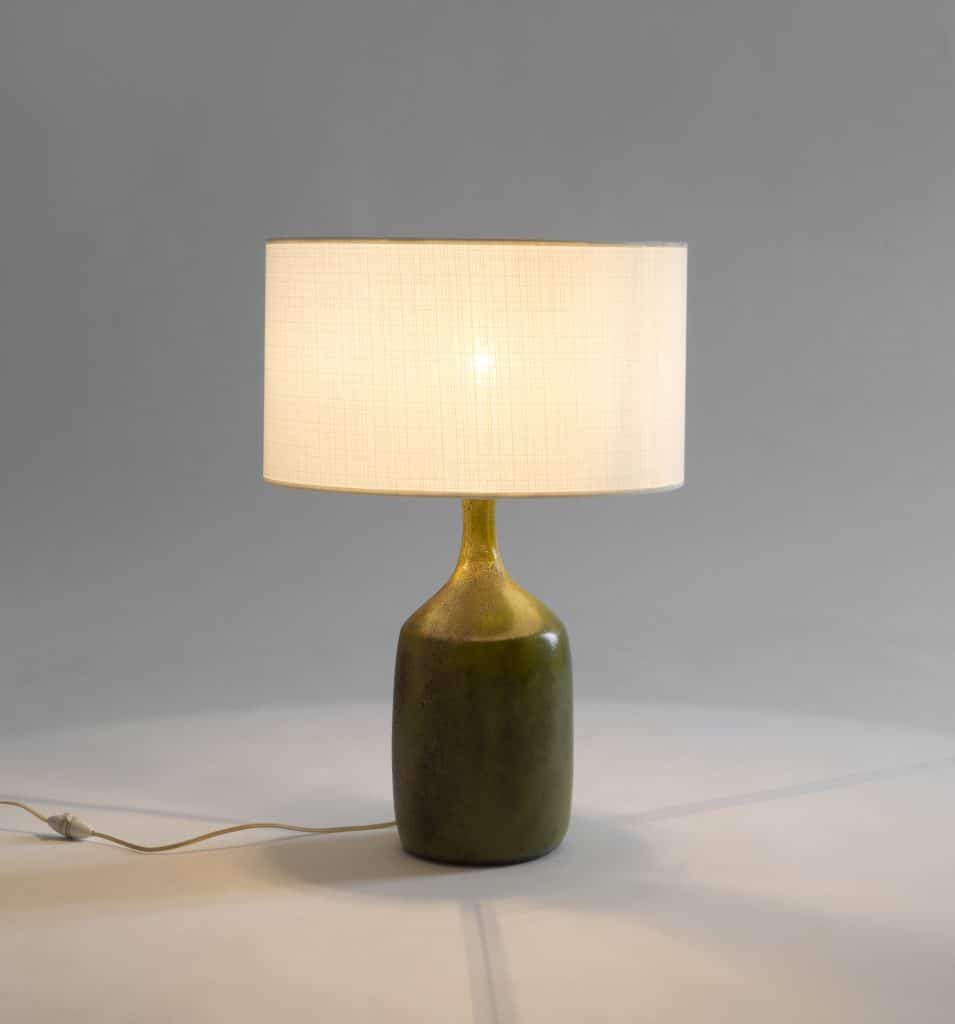 Lampe de table verte | WA Design Gallery